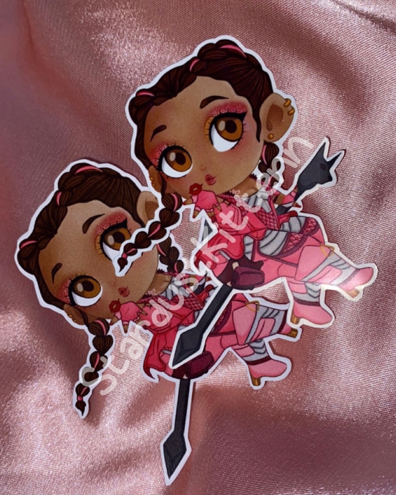 Apex Legends Rose Gold Loba Vinyl Stickers - Etsy