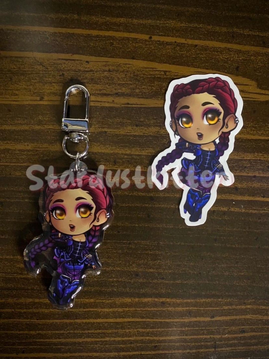 Apex Legends - Bioluminescence Loba - Epoxy Keychains and Vinyl Stickers - Etsy