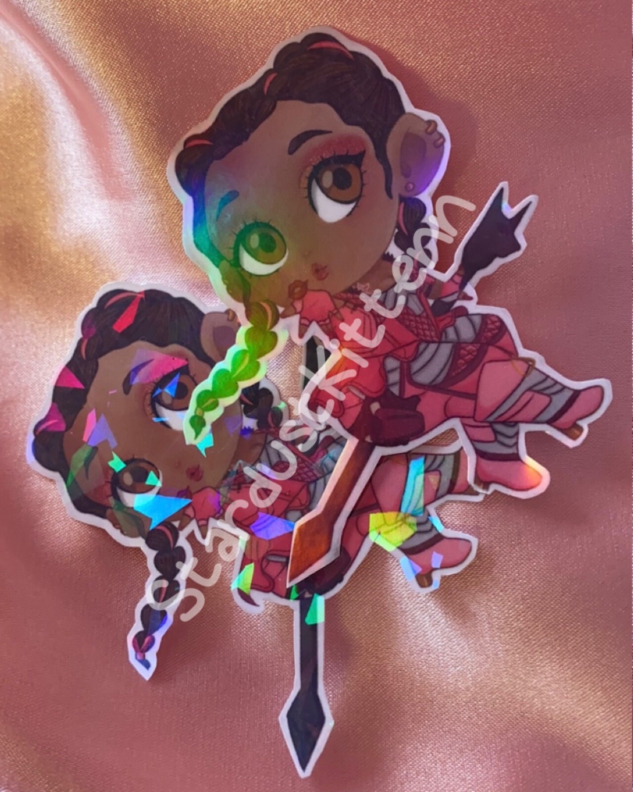 Apex Legends Rose Gold Loba Vinyl Stickers - Etsy