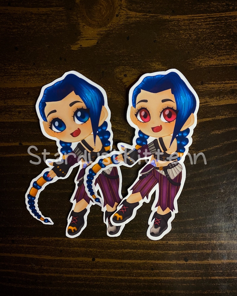 Arcane Jinx Vinyl Stickers - Etsy