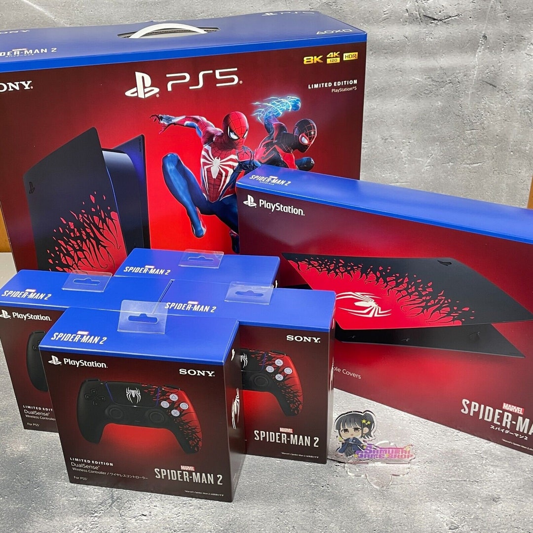 Ps5 Marvel's Spider-man 2 Limited Edition Dual Sense - Etsy