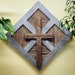 Custom Textured Handmade Wall Art Cross - Etsy
