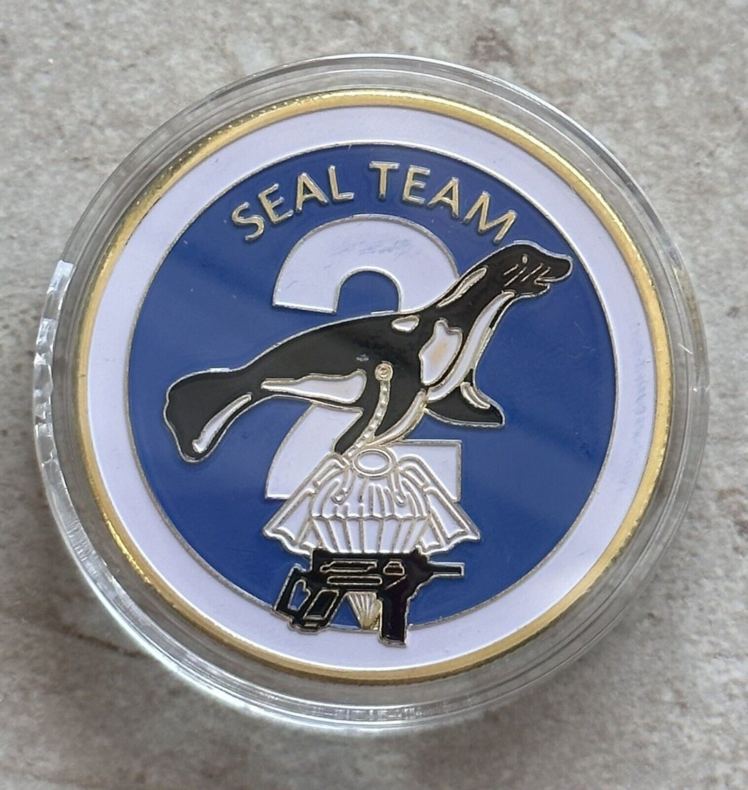 Us Navy Seal Team Two Naval Special Warfare Command Nsw Socom Challenge ...