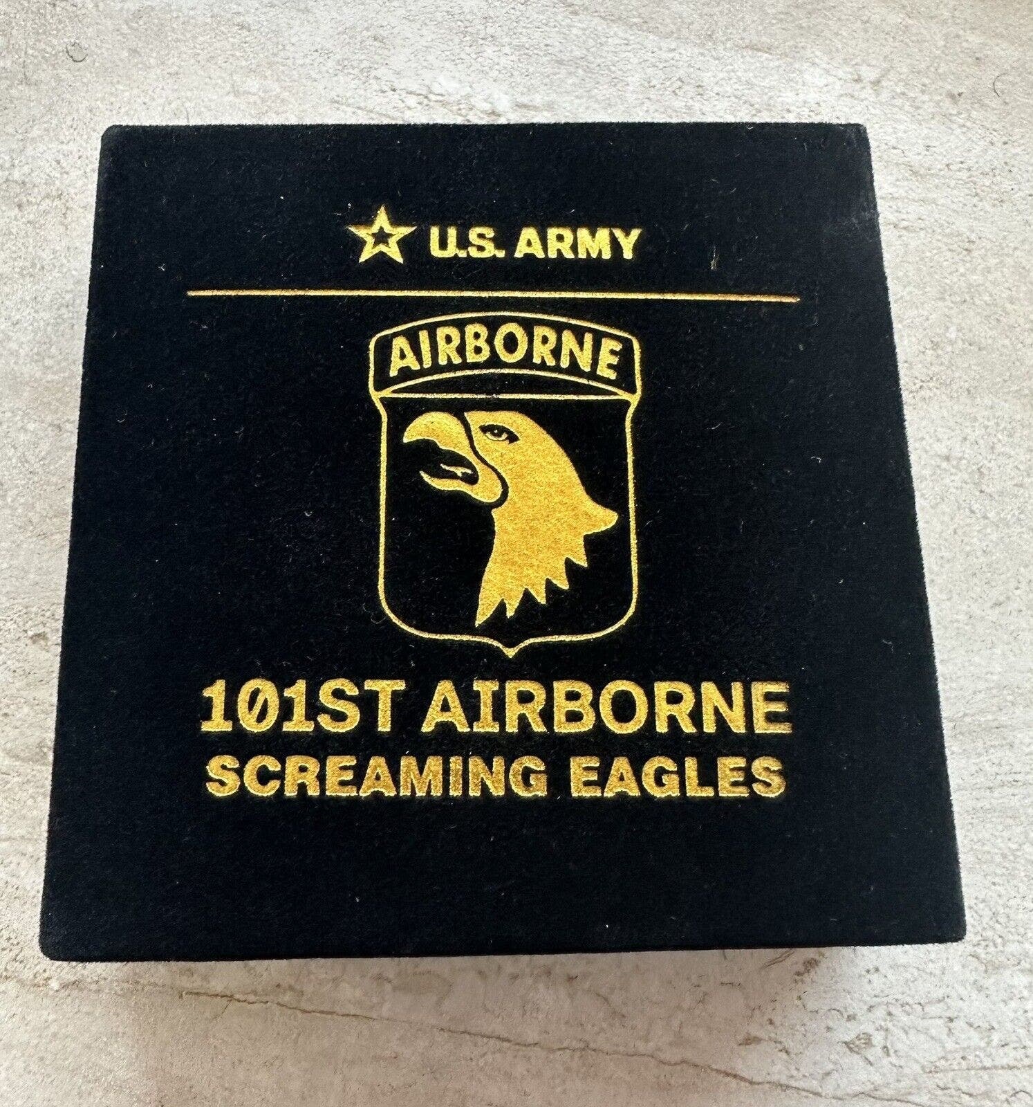US Army 101ST Airborne Screaming Eagles Fort Campbell KY Challenge Coin W Box - Etsy