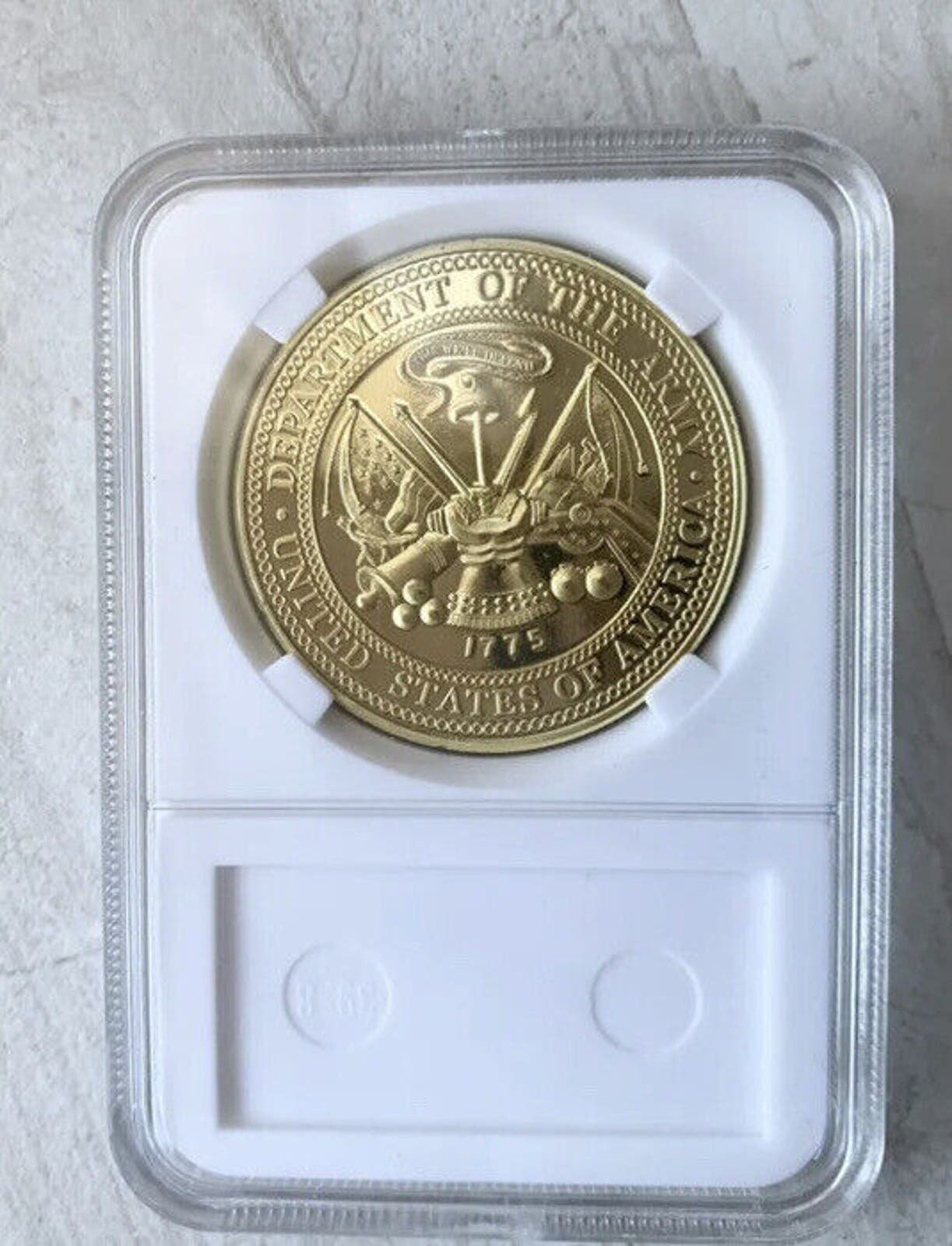 U S ARMY Field Artillery Challenge Coin Military KING of Battle Come ...