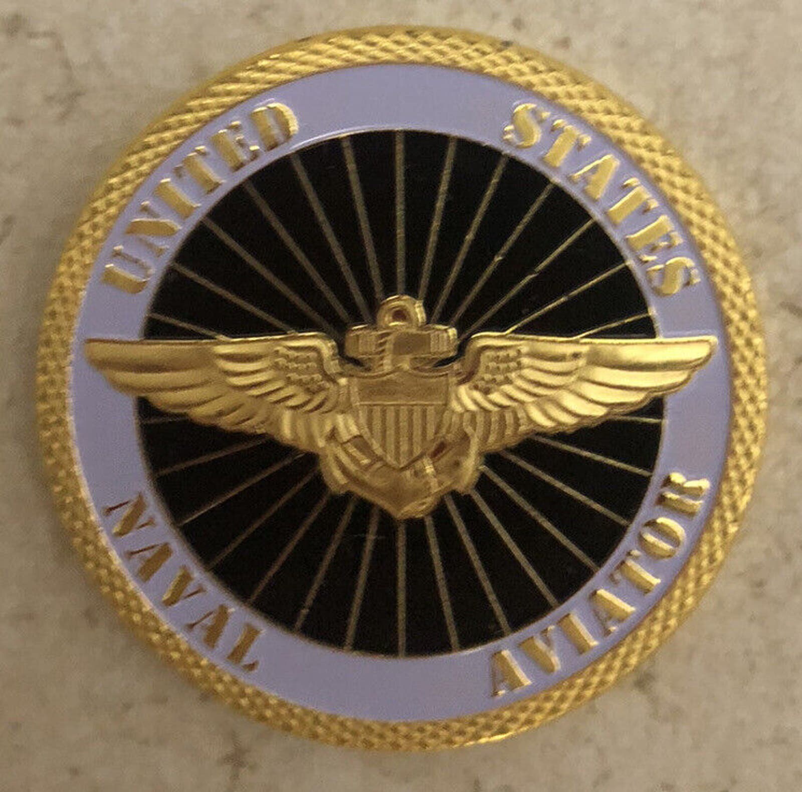 Usn Naval Aviator Gold Wings Pilot Top Gun Challenge Coin Navy Us With ...
