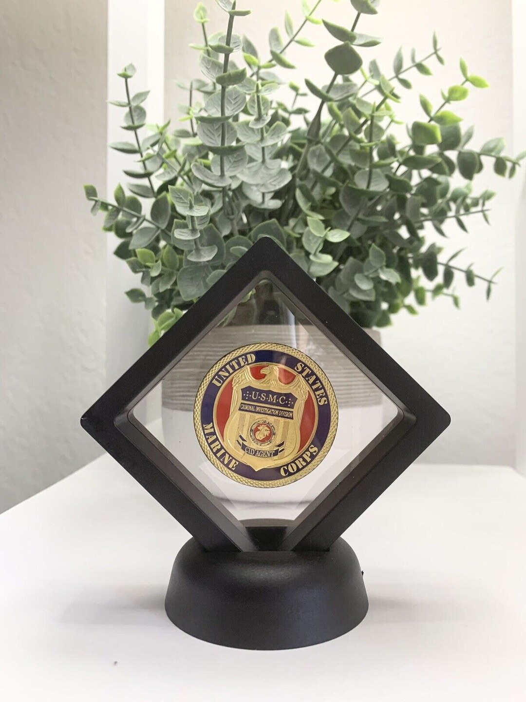 US Marine Corps USMC Criminal Investigation Division CID Agent Gold ...