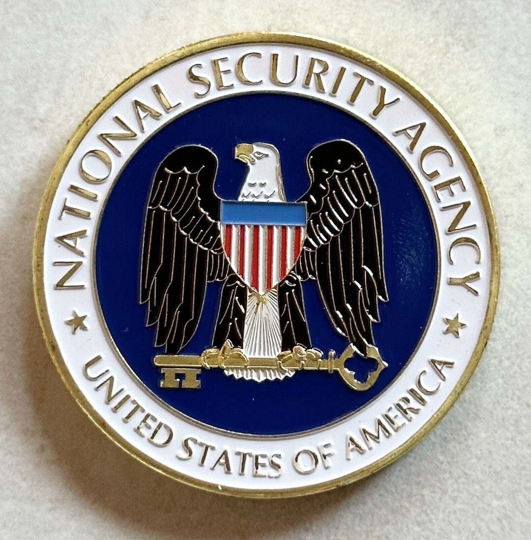 National Security Agency NSA Challenge Coin - Etsy