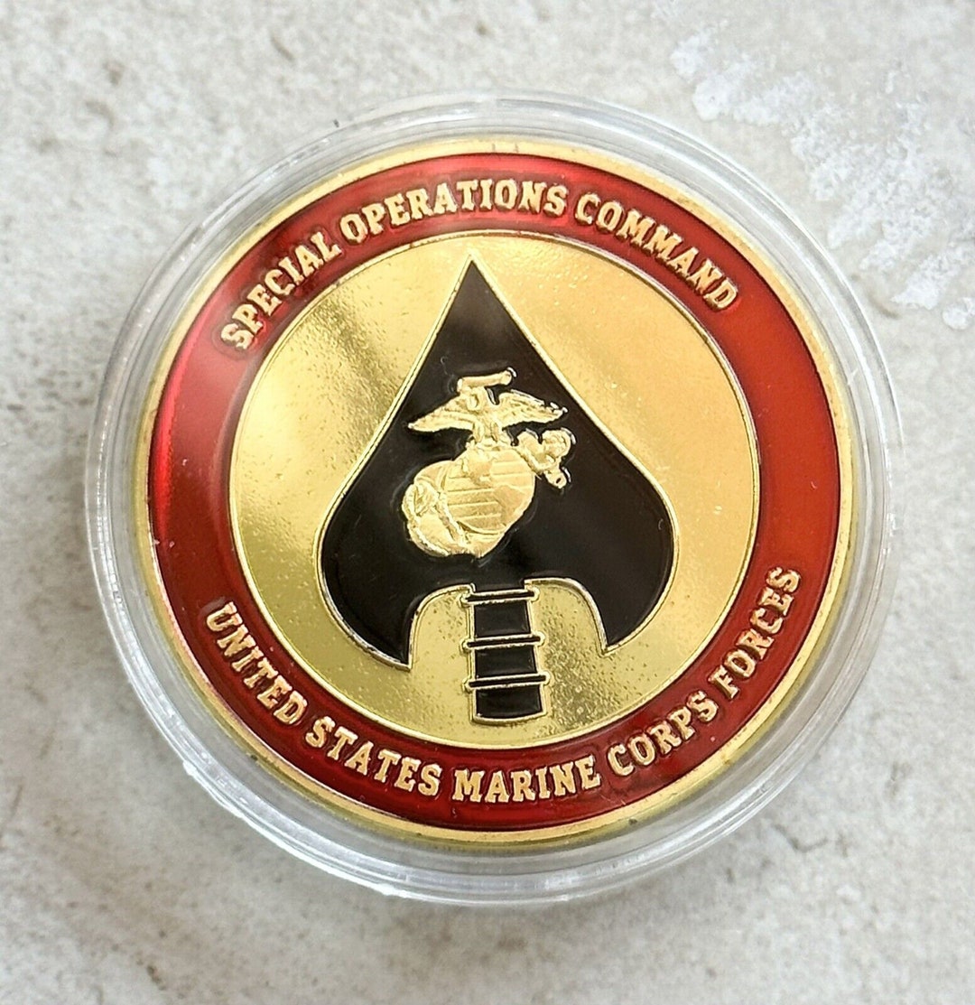 MARSOC Marine Corps Special Operations Command Coin - Etsy
