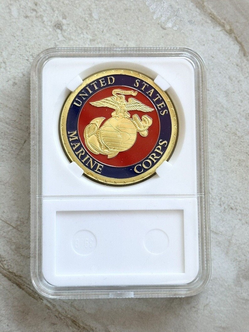 MARSOC Marine Corps Special Operations Command Coin With Case - Etsy