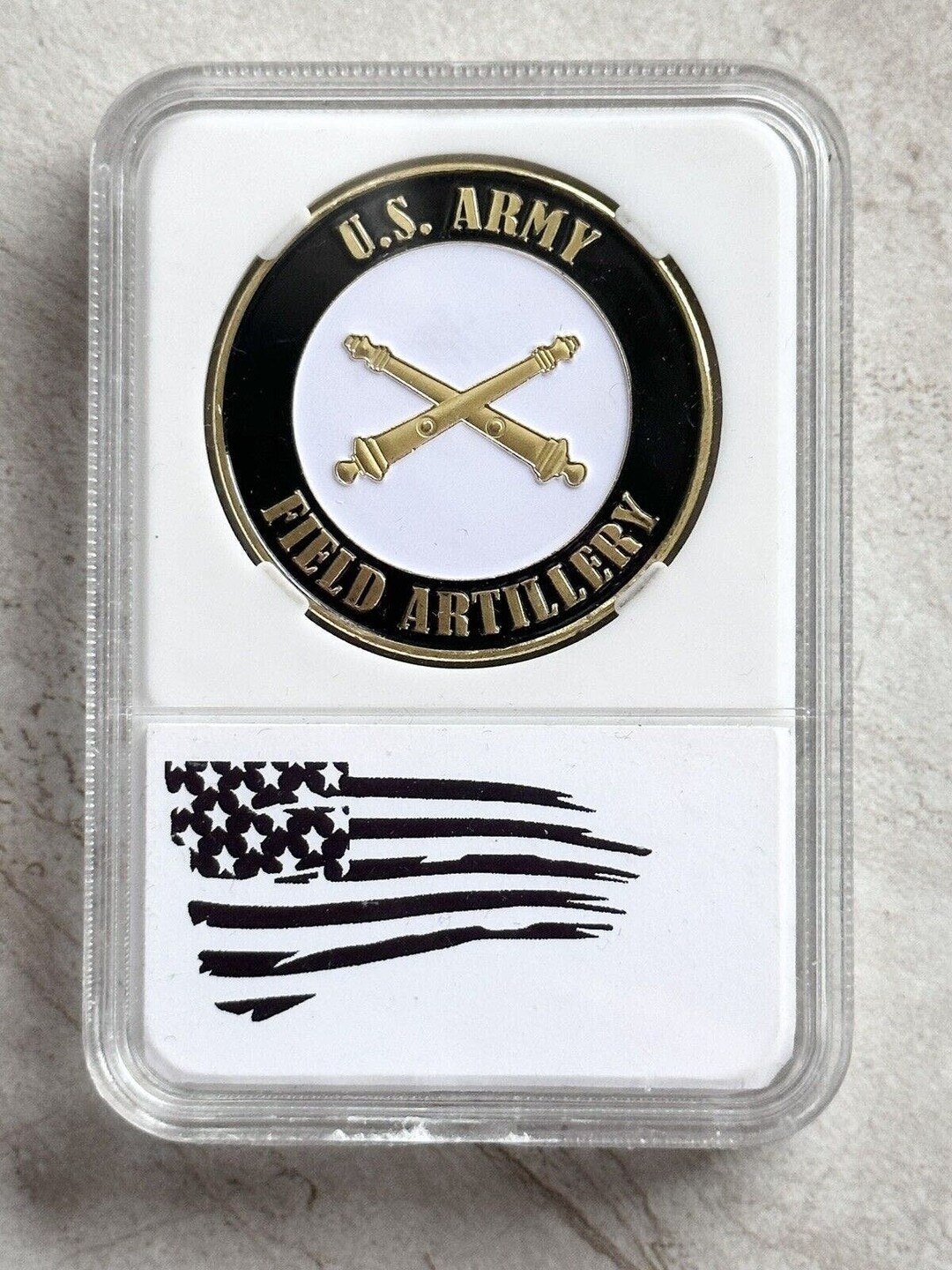 U S ARMY Field Artillery Challenge Coin Military Queen of Battle With ...