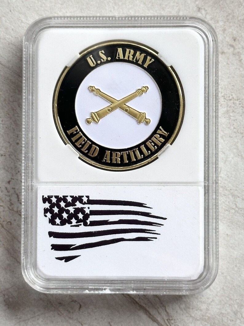 U S ARMY Field Artillery Challenge Coin Military Queen of Battle With ...