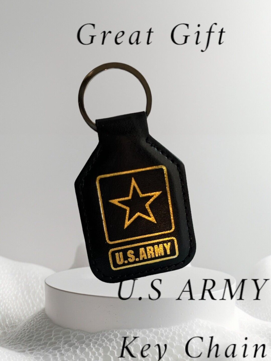 US ARMY Logo With Army Strong Star Logo Key Chain Soldier for Life - Etsy