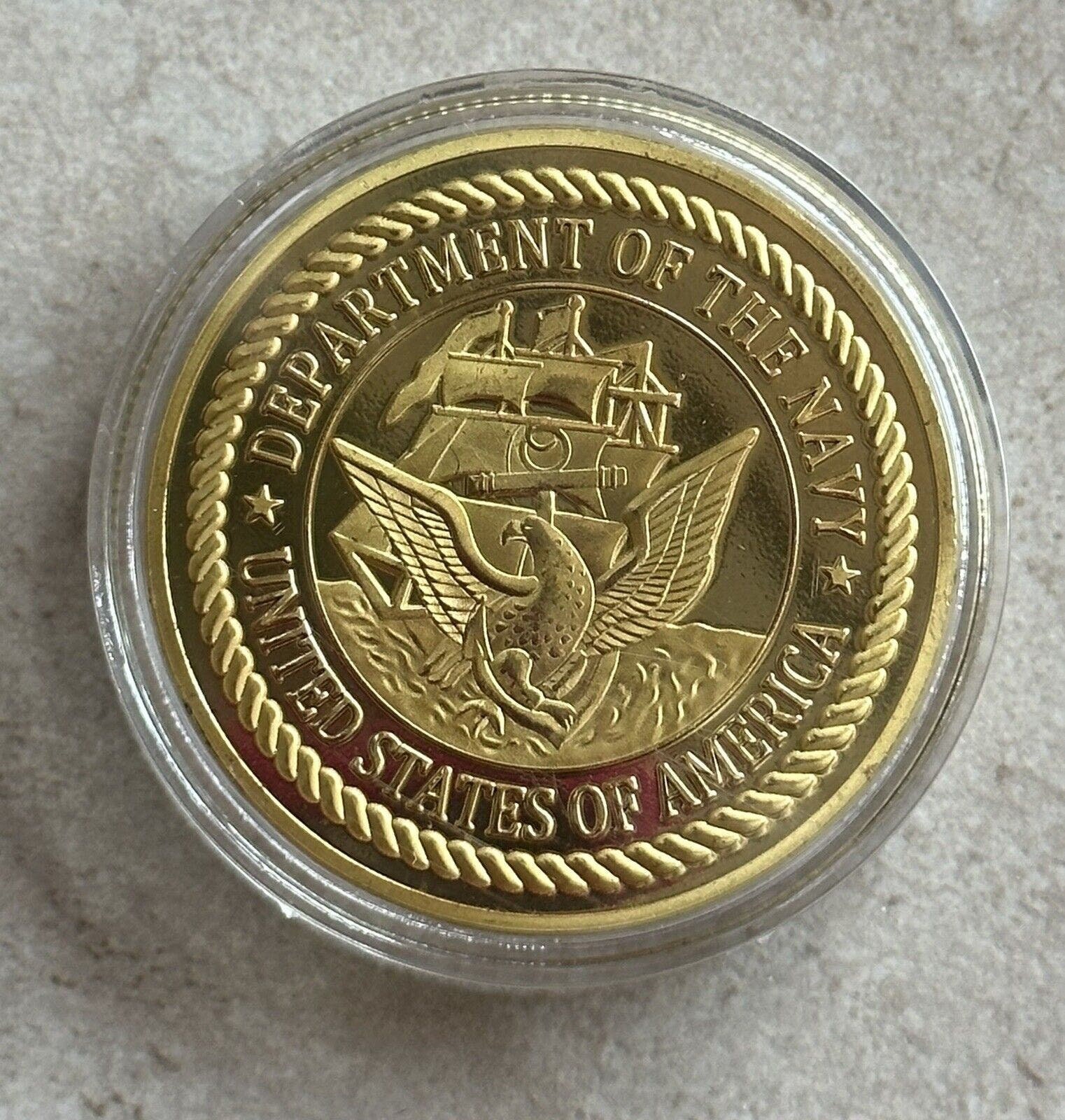 U S NAVY CHAPLAIN CORPS Challenge Coin With Special Velvet Case - Etsy