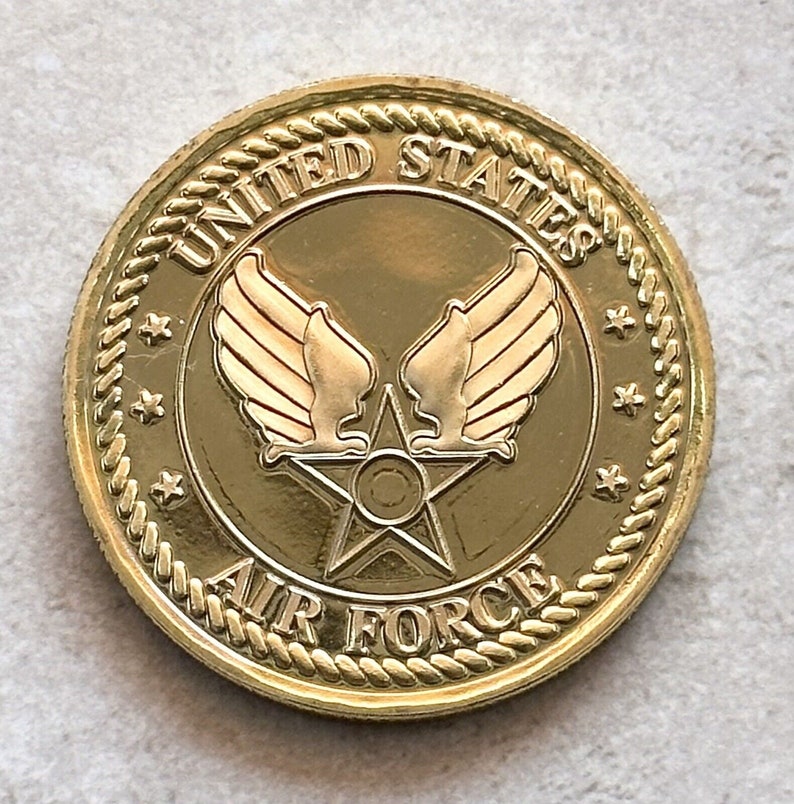 U S AIR FORCE F-22 RAPTOR Challenge Coin - Etsy
