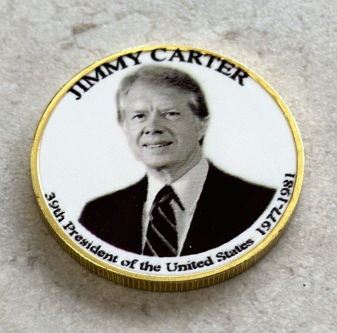 39th President JAMES Jimmy CARTER in Office 1977-1981 Challenge Coin - Etsy