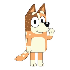 Bluey Character Chilli SVG, Layered, Simplified - Etsy