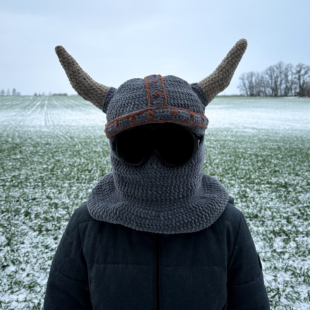 PATTERN Crochet Viking Helmet Cover - Etsy