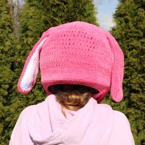 PATTERN Motorcycle Crochet Rabbit Helmet Cover M - Etsy
