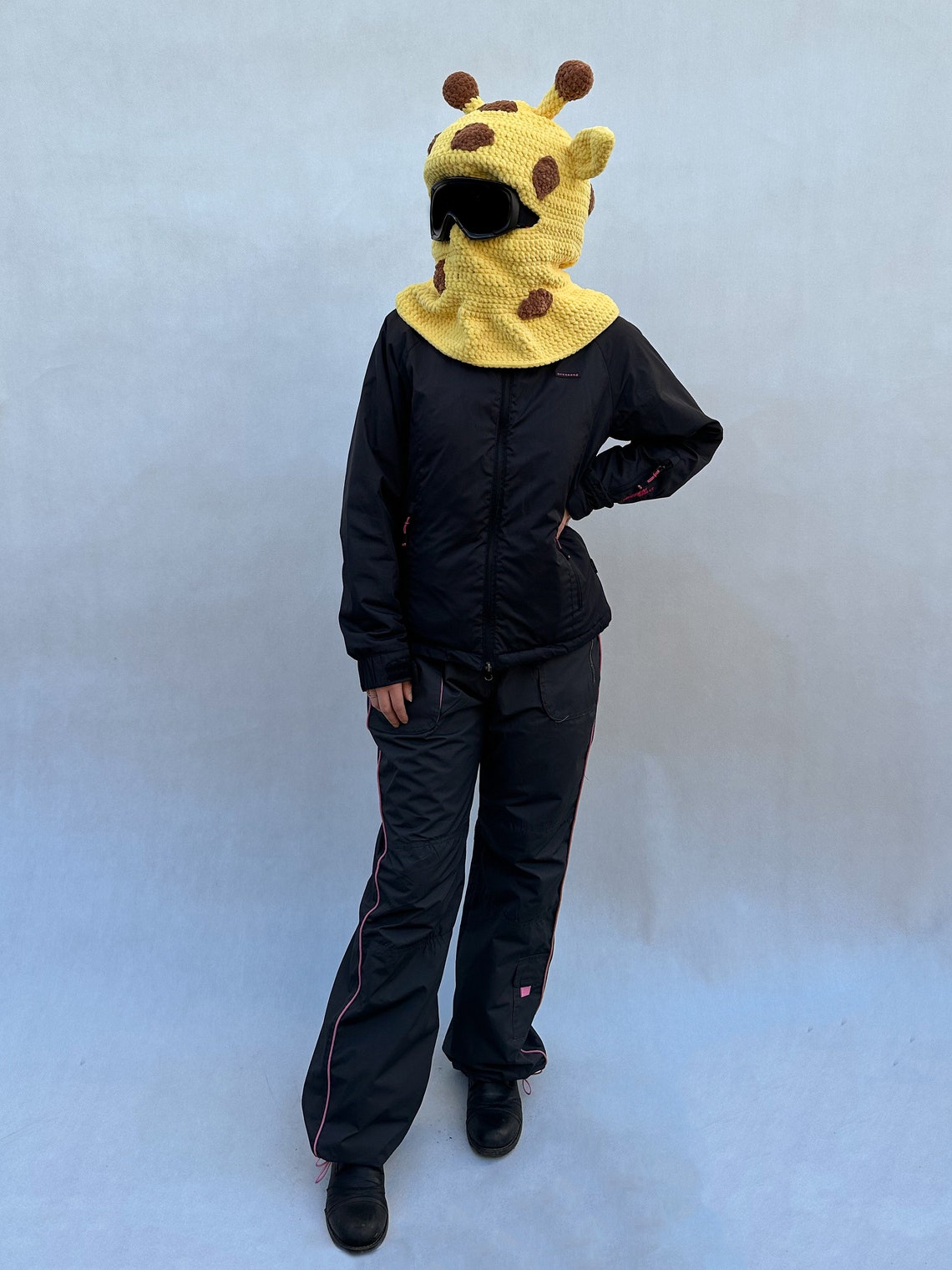 PATTERN Crochet Giraffe Helmet Cover - Etsy