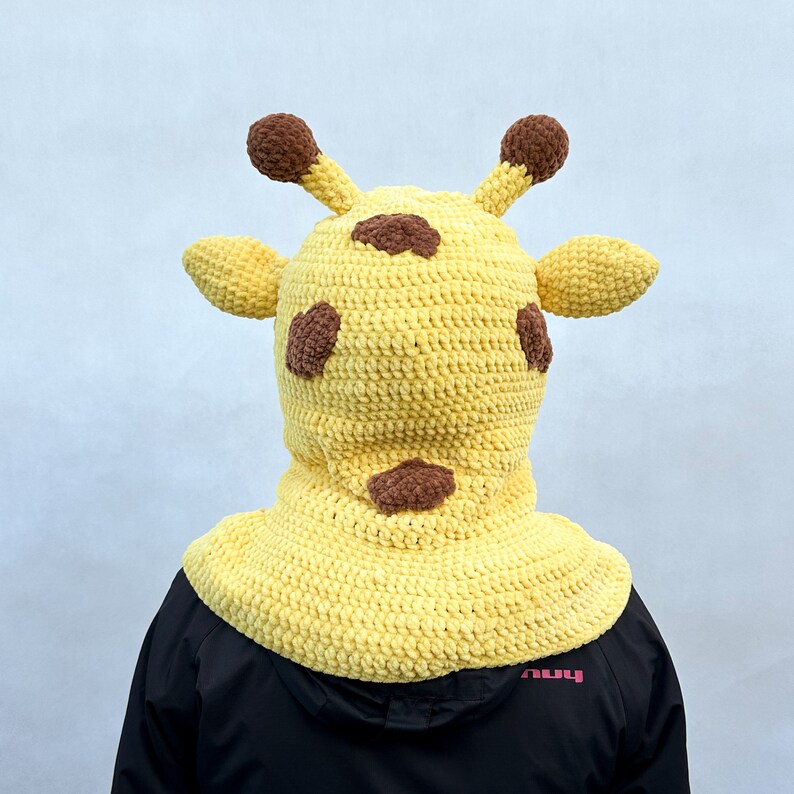 PATTERN Crochet Giraffe Helmet Cover - Etsy