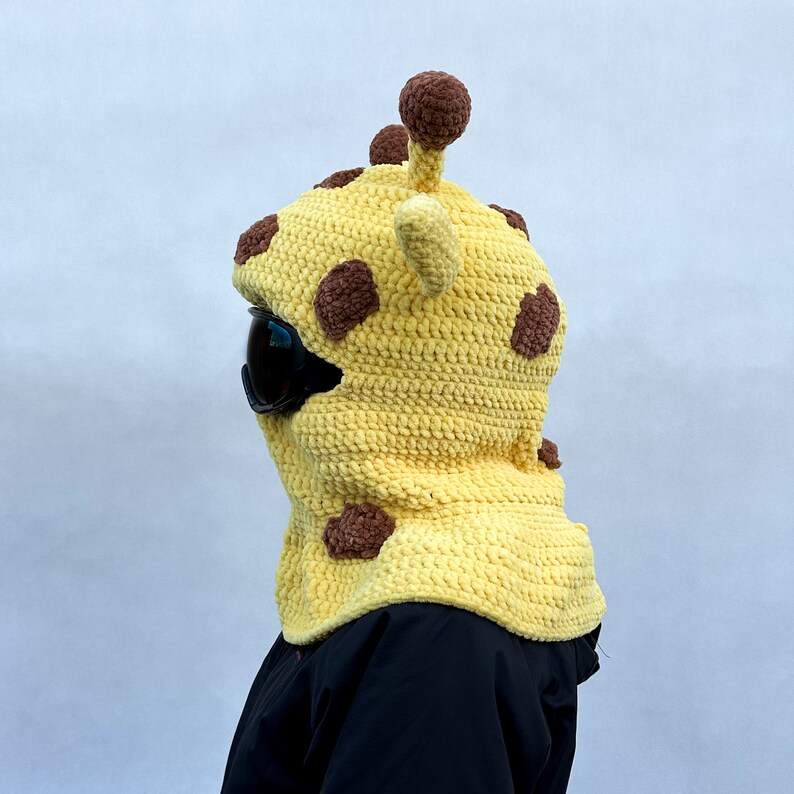 PATTERN Crochet Giraffe Helmet Cover - Etsy