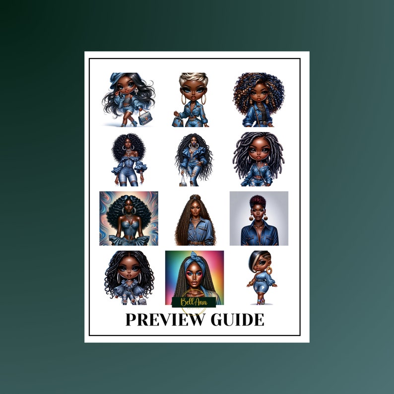 Denim Divas Prompt Guide Includes 17 Prompts 12 Sample Images How to ...