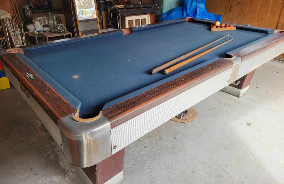 Mid-century Victor Billiards Table – Includes Cues & Accessories - Etsy