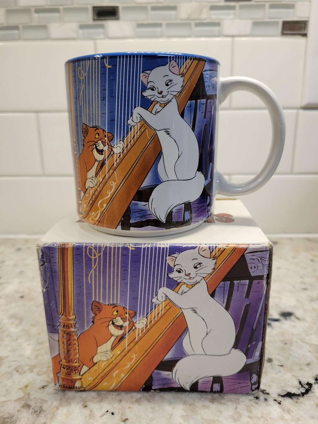Disney the Aristocats 12 Oz Coffee or Tea Mug Vintage in the Original ...