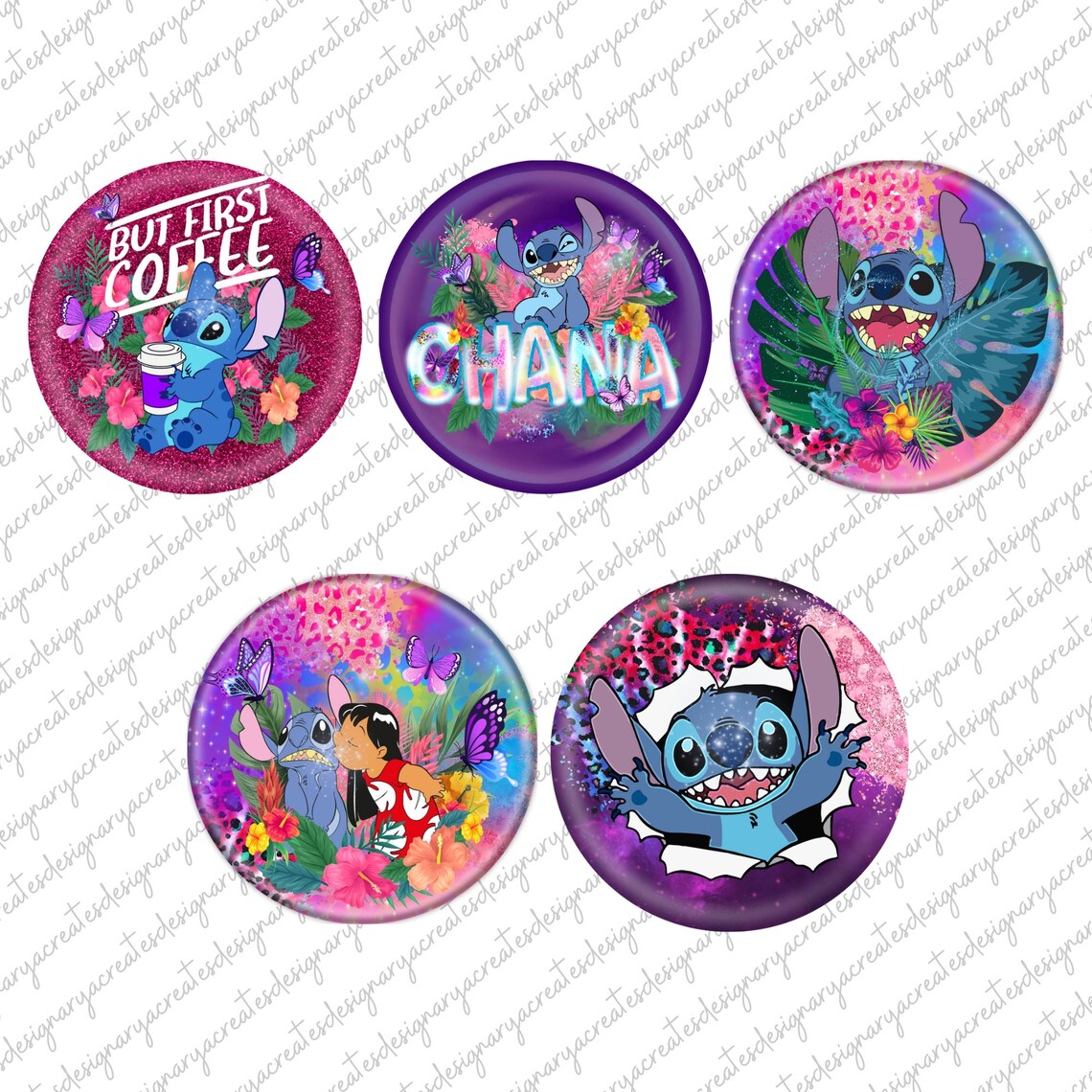 Stitch Png Sublimation Design Download, Custom Name Stitch Png, Cute ...