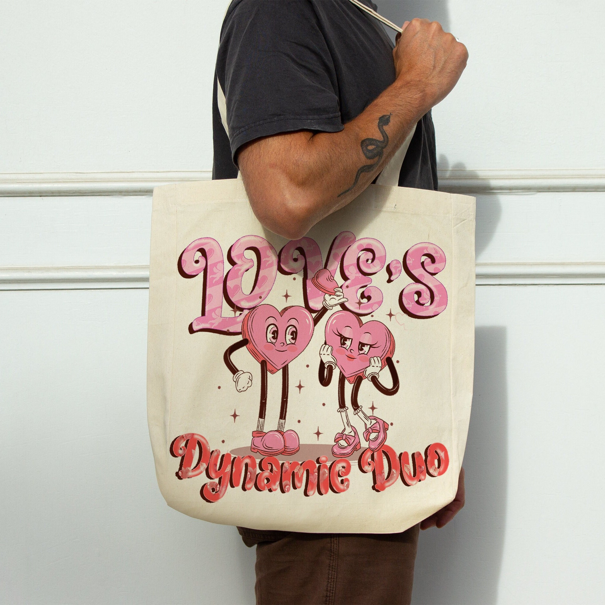 Loves Dynamic Duo PNG Valentine's Day Png Sublimation Design Couple ...