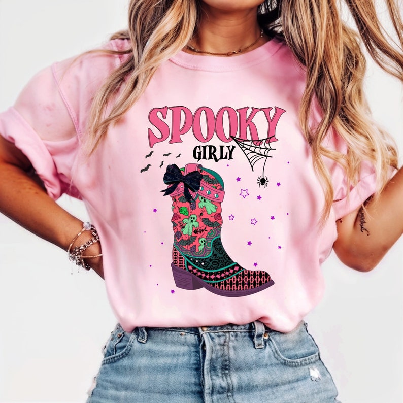 Spooky Girly Png, Halloween Png, Spooky Png, Howdy Halloween Png ...