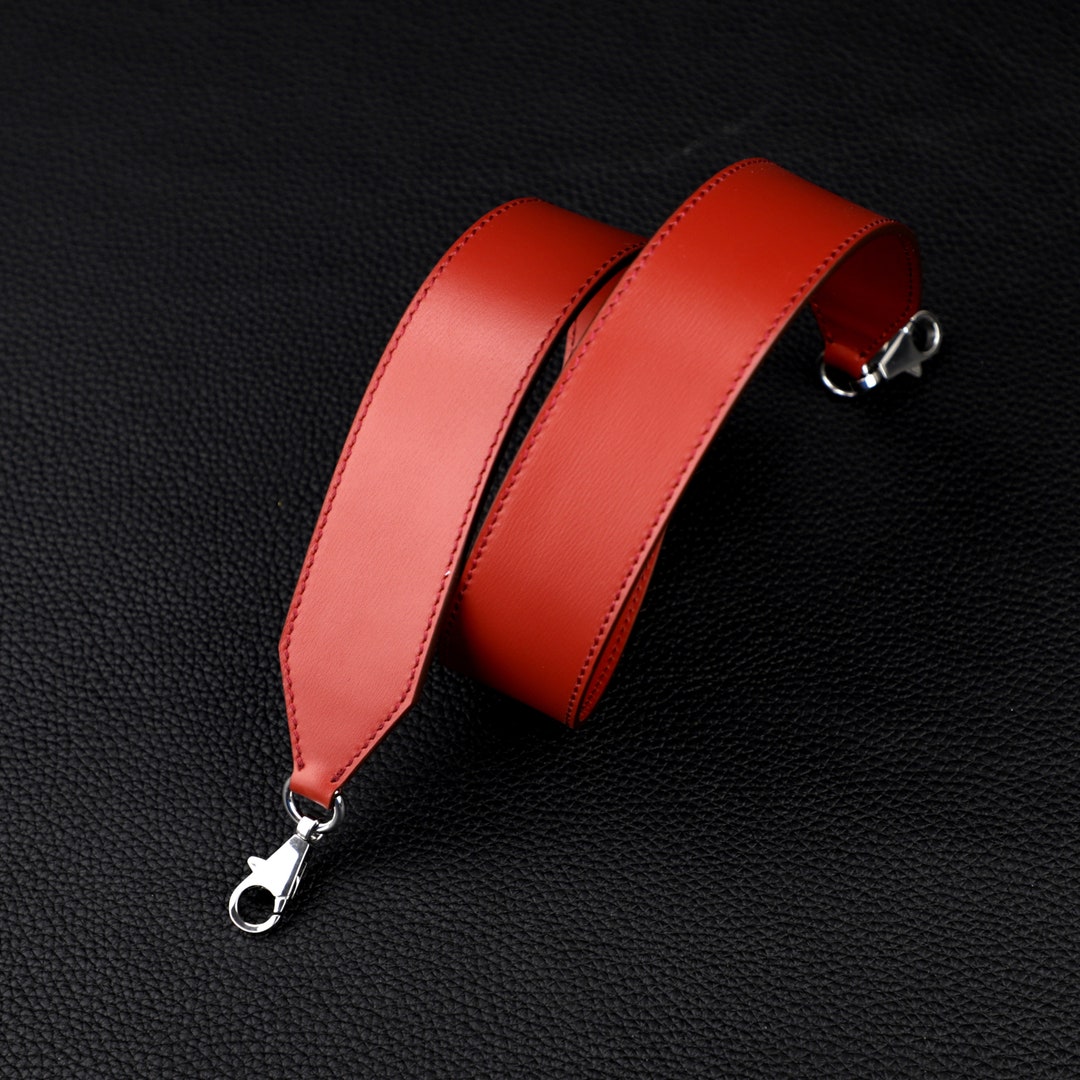 40mm Width Box Leather Kelly Strap,box Leather Shoulder Strap, Box Bag ...