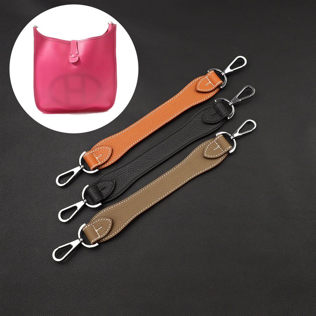 Handmade Togo Leather Bag Handle: Adjustable Crossbody Strap - Etsy