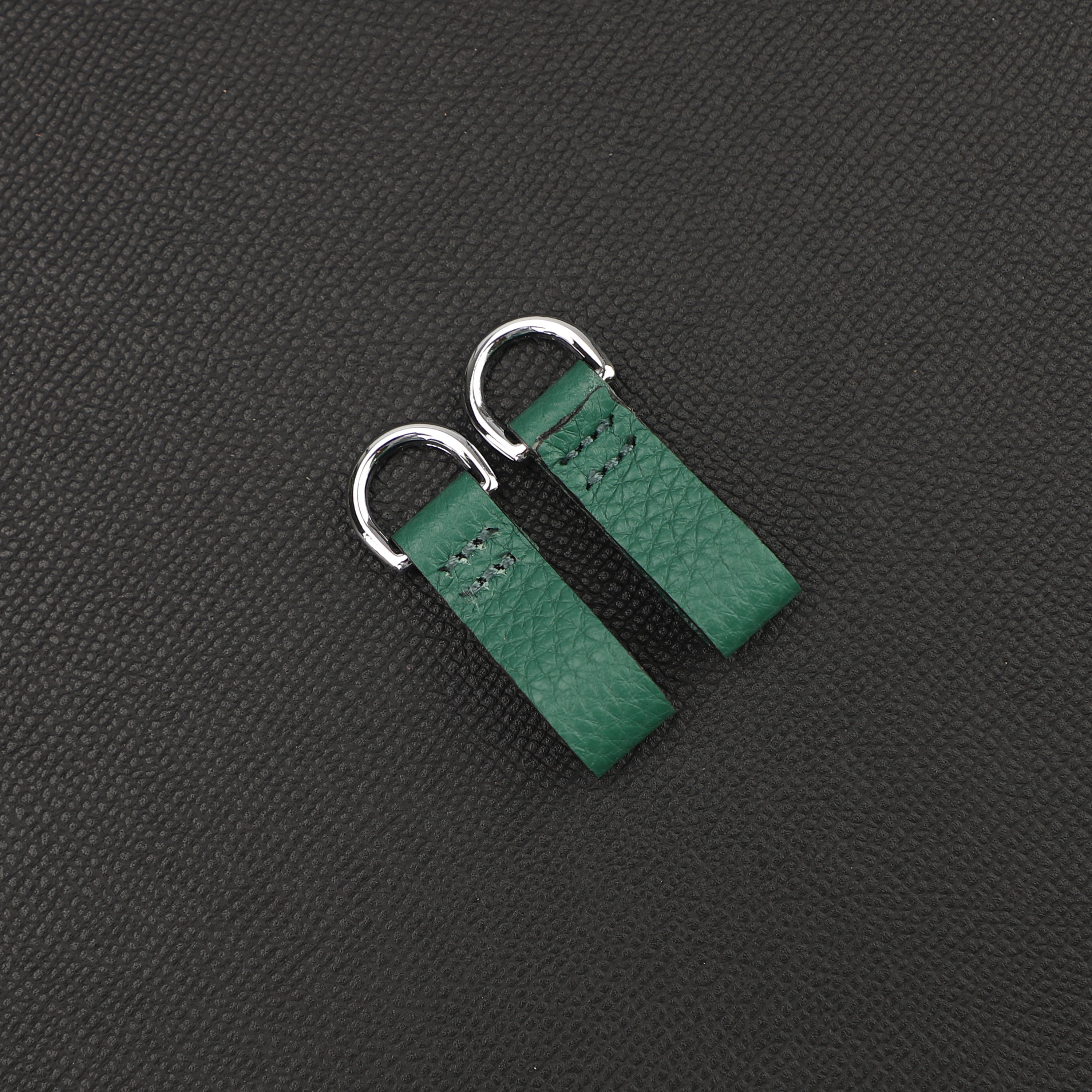 Togo Leather Handbag Strap Connectors: 1.2cm Ring for Shoulder Straps ...