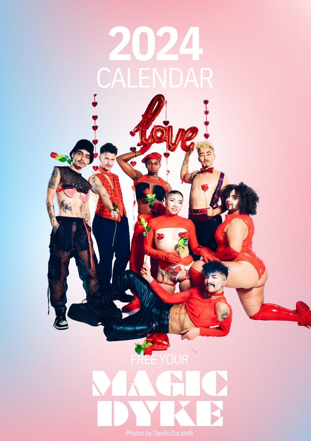 Magic Dyke 2024 Calendar - Etsy