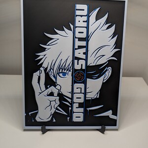 Satoru Gojo 2D Art - Etsy Australia