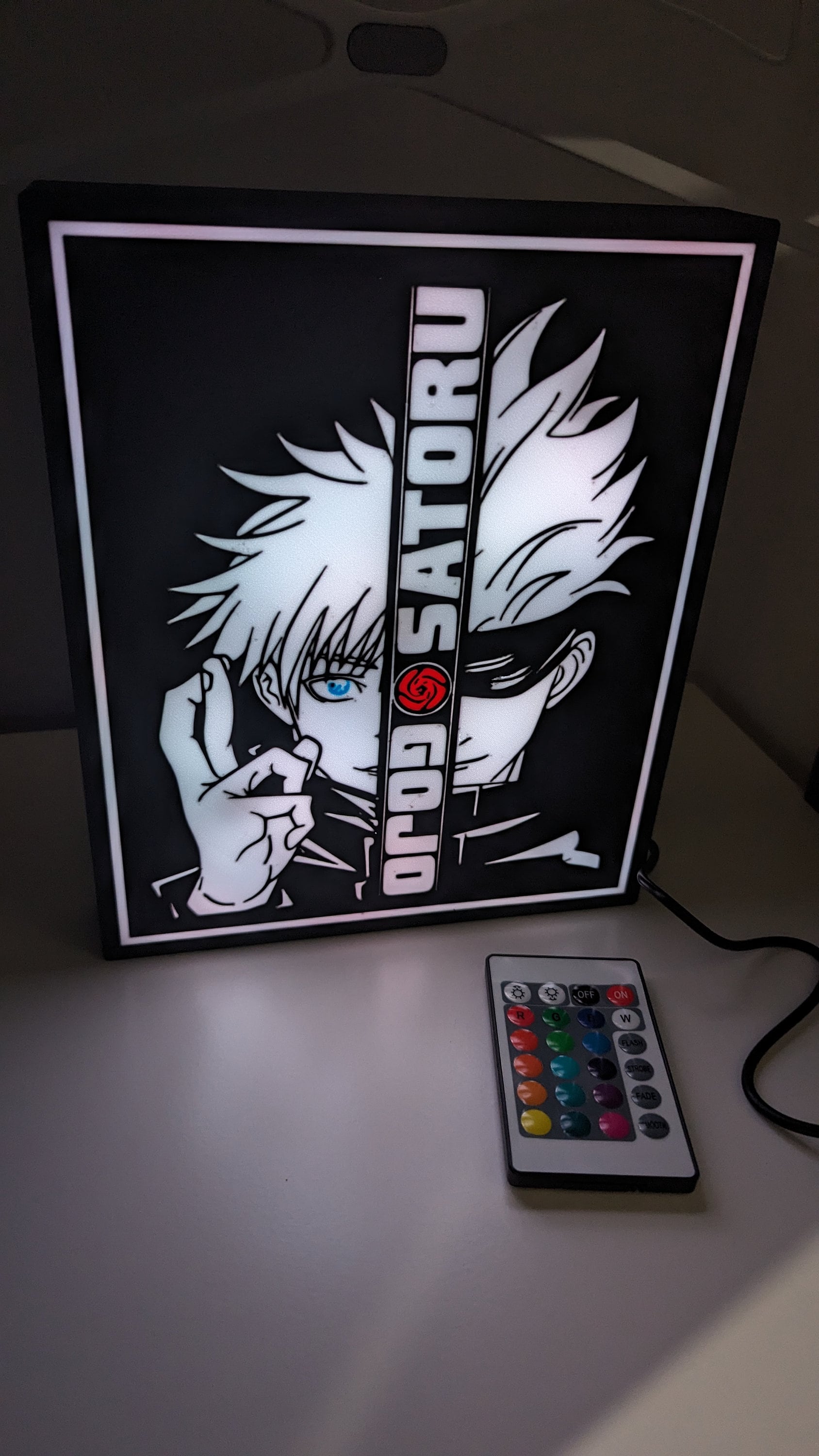 GOJO - Satoru Gojo - LED Light Box - Etsy Australia