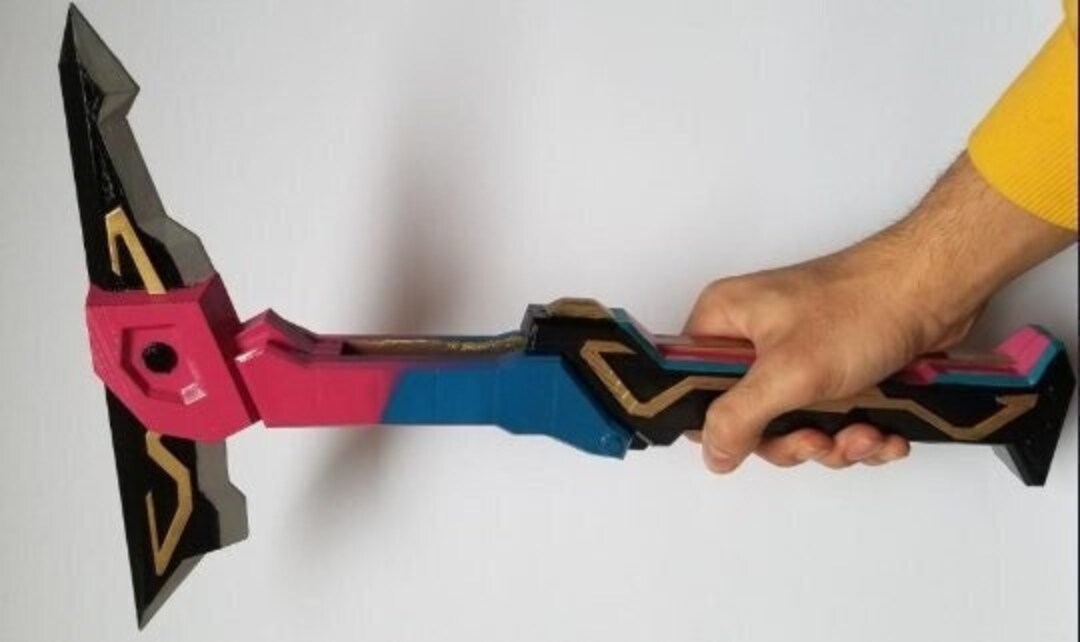 Valorant Glitchpop Axe Valorant Gitchpop Skin Valorant - Etsy