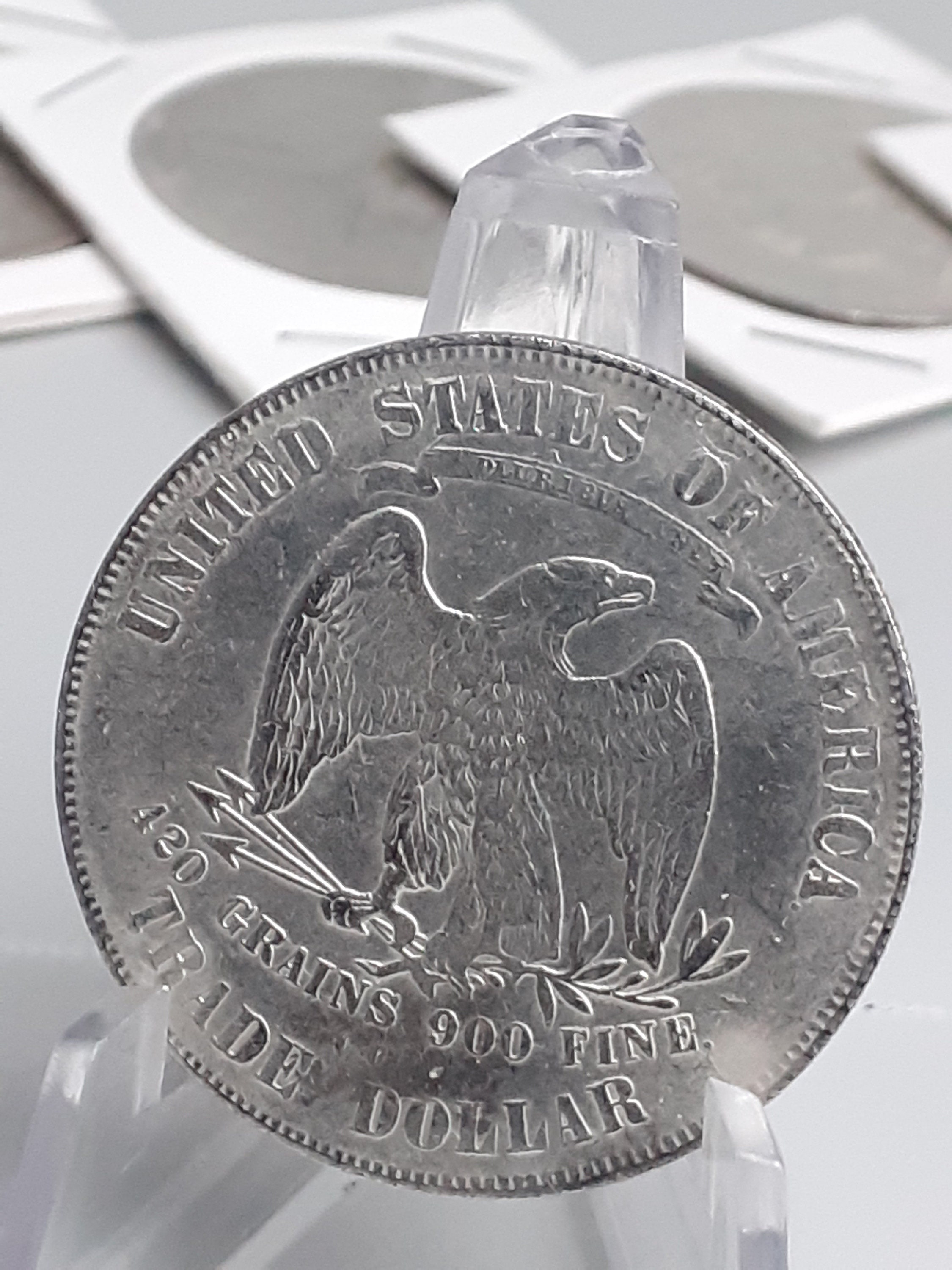 1871 Trade Dollar - Etsy