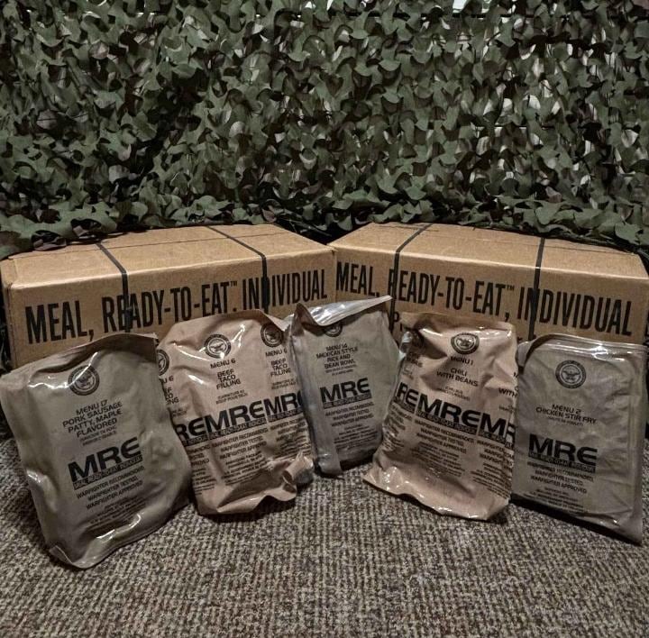 U.S. Military MRE (meal Ready-to-eat) – Authentic Army Surplus Ration ...