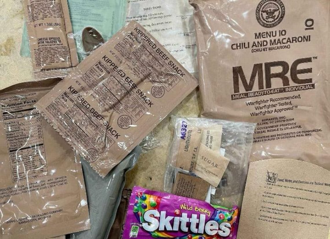 U.S. Military MRE (meal Ready-to-eat) – Authentic Army Surplus Ration ...