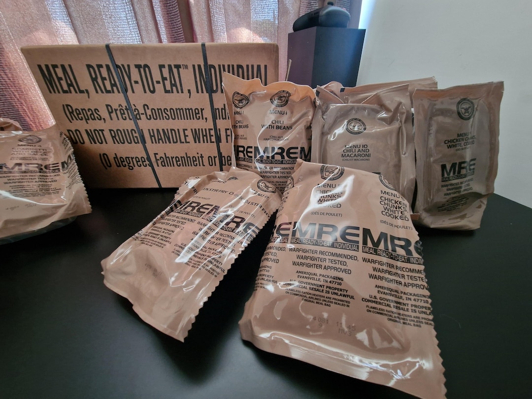 U.S. Military MRE (meal Ready-to-eat) – Authentic Army Surplus Ration ...