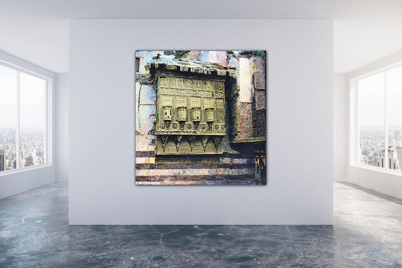 Traditional Wooden Mashrabiya Window Cairo - Etsy