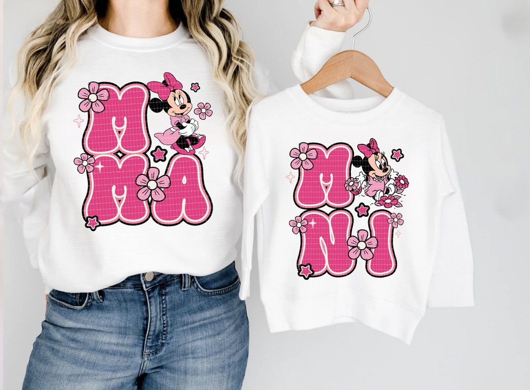 Mama Mini Matching Png Designs, Mother Daughter Shirt, Mama and Mini ...