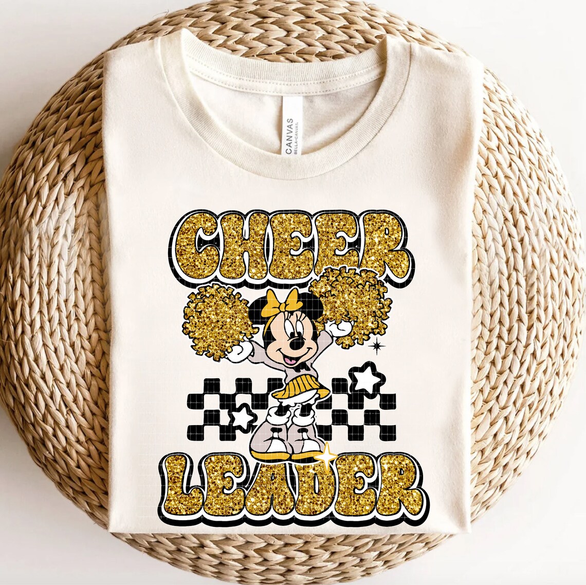 Gold Glitter Cheerleader PNG, Cheer PNG, Cheer Leader Png, Cheer Mom ...