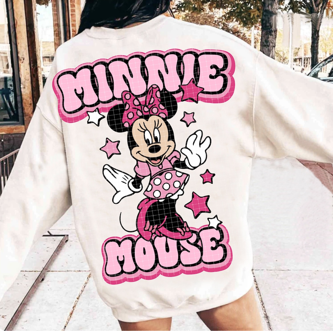 Trendy Minnie Mouse Png Sublimation, Minnie Sublimation, Groovy ...