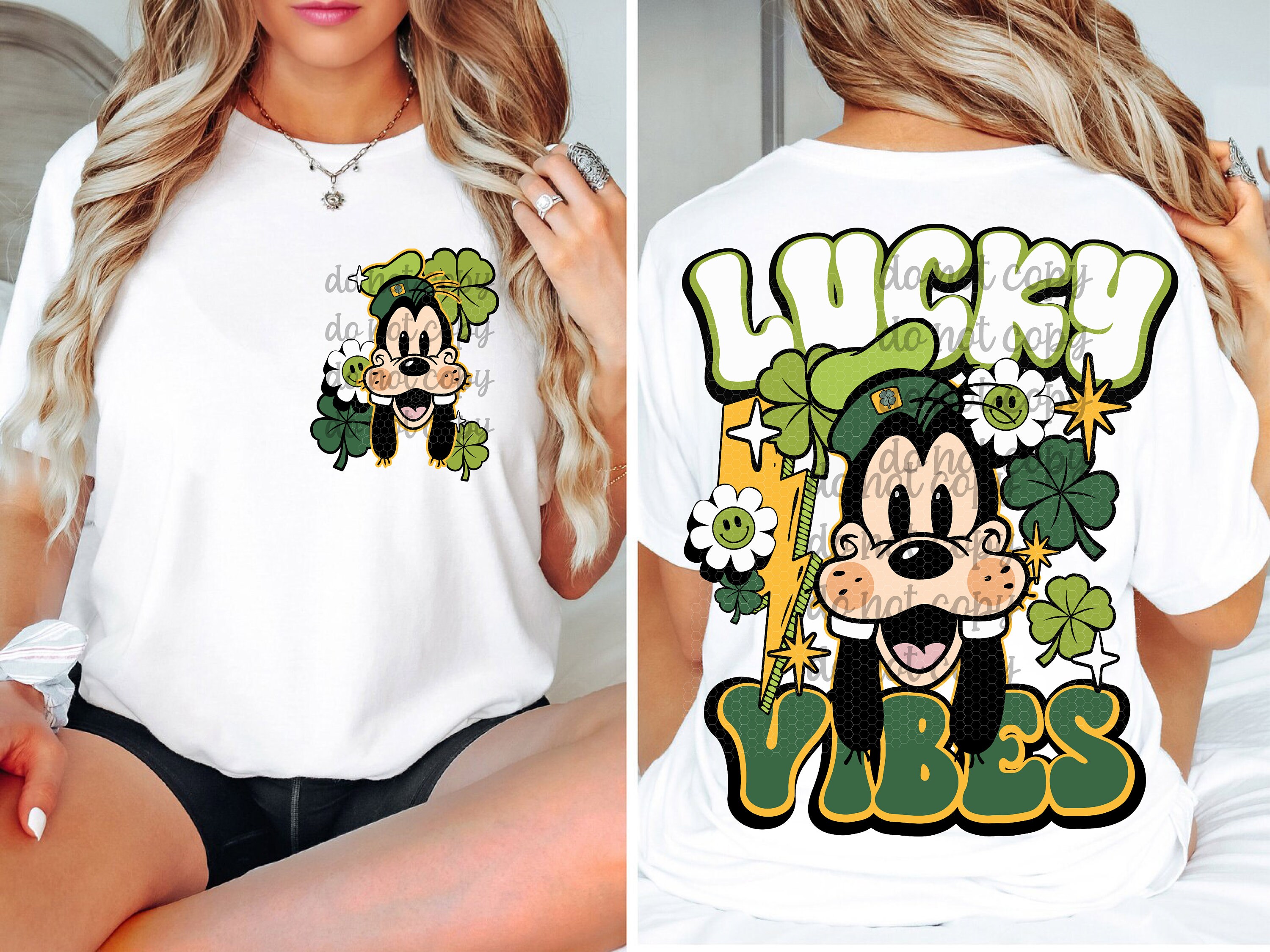 Trendy Lucky Vibes Png, Mouse Friends Png, Pocket Design, St. Patrick's ...