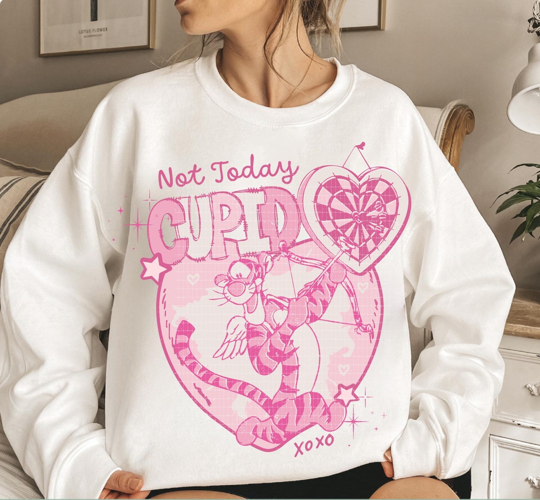 Not Today Cupid PNG, Funny Valentine's Day Png, Sarcastic Valentines ...