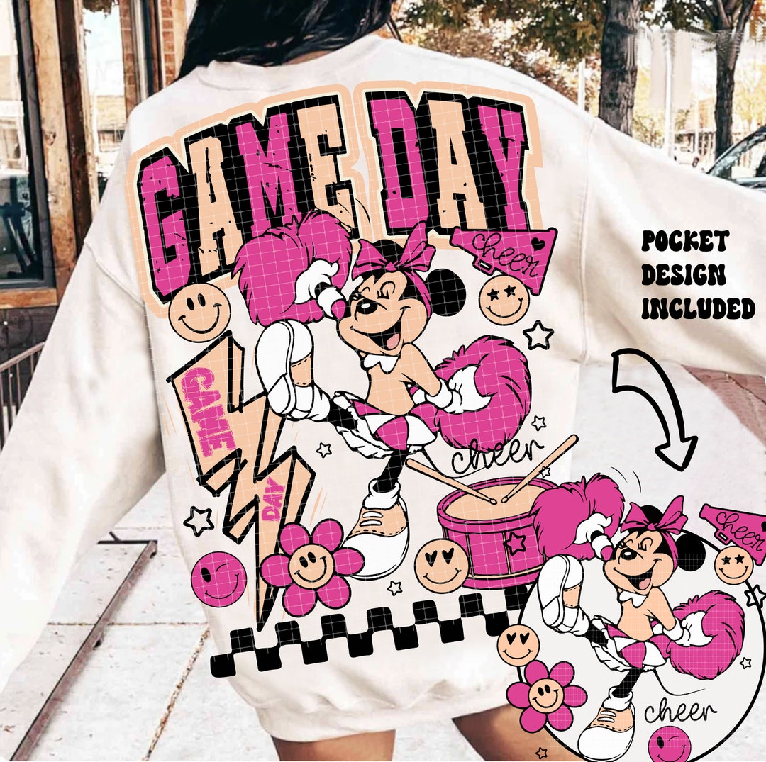 Pink Game Day Png, Cheerleader Mama Png, Cheer Mom Png, Mama Png, Game ...
